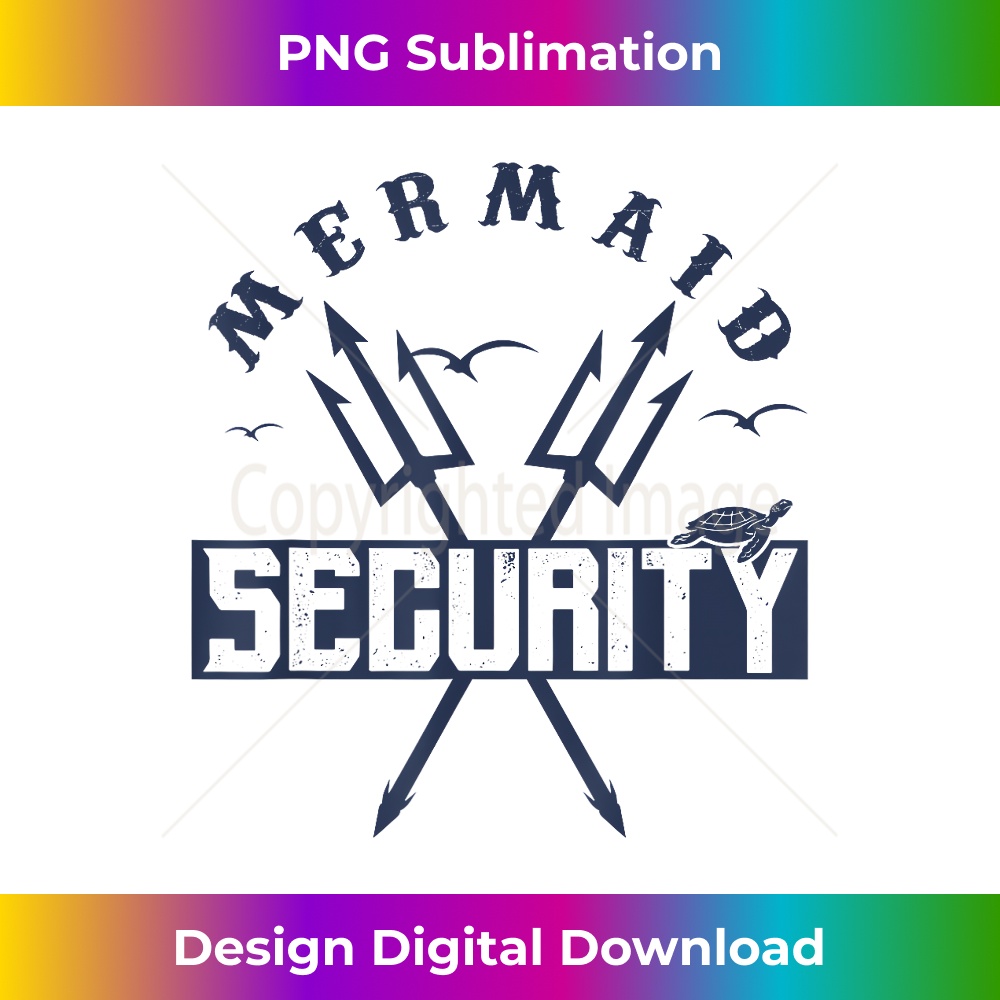 Merman Mermaid Security For a Dad Daddy or Brother - Timeles | Inspire ...