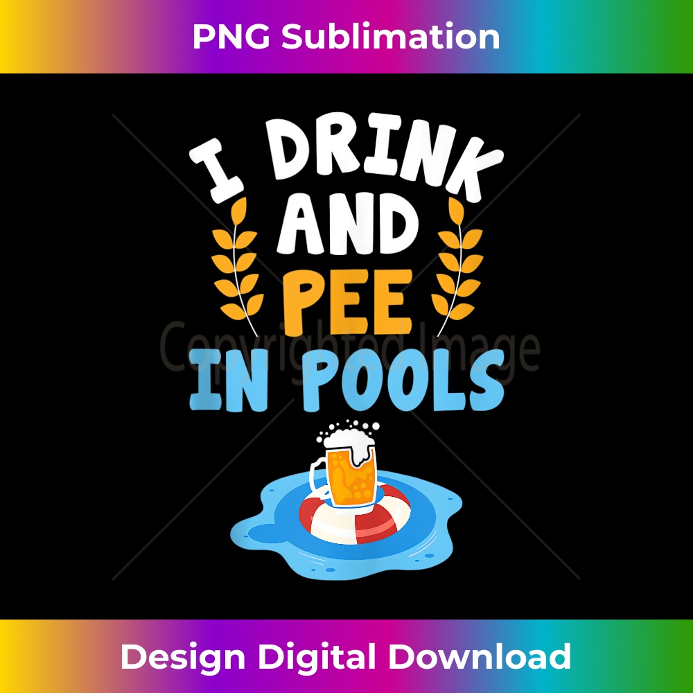 Pool Peeing - Lifeguard Humor Swimming Pool Joke Urination T | Inspire ...