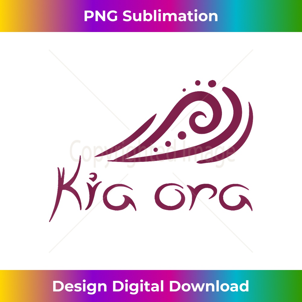Kia Ora Hello Wave in Maori New Zealand Polynesian Gifts - F | Inspire ...