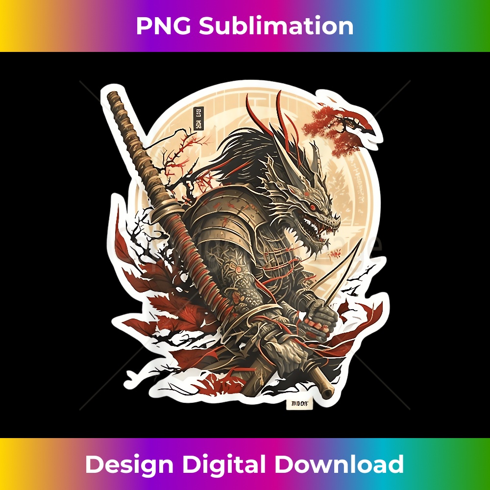 Samurai Dragon Japanese Samurai Warrior Japan Ukiyo-e - Luxe | Inspire ...