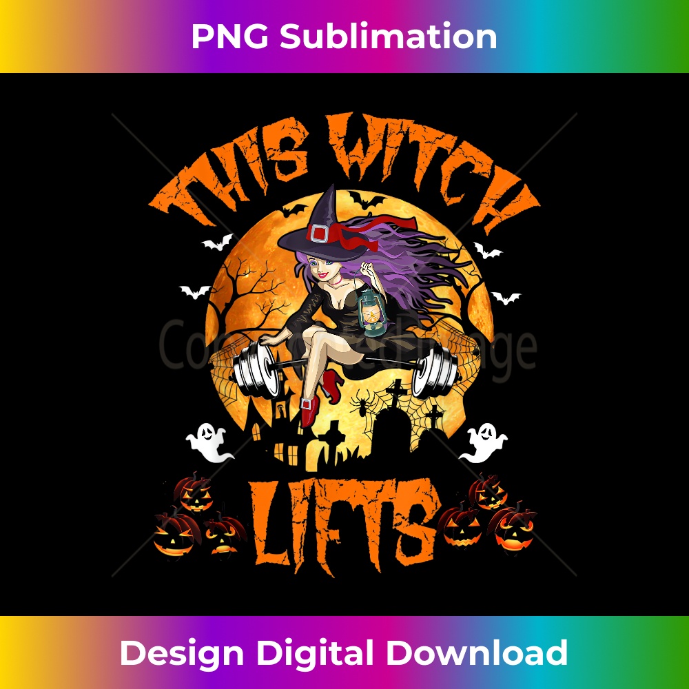 This Witch Lifts Barbell Fitness Gym Workout Witch Halloween | Inspire ...