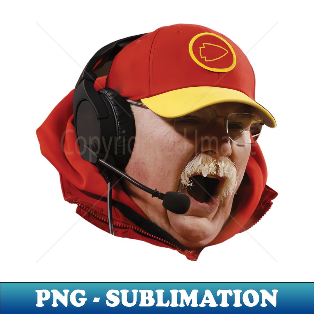 Frozen Moustache Andy Reid Chiefs - Special Edition Sublimat | Inspire ...