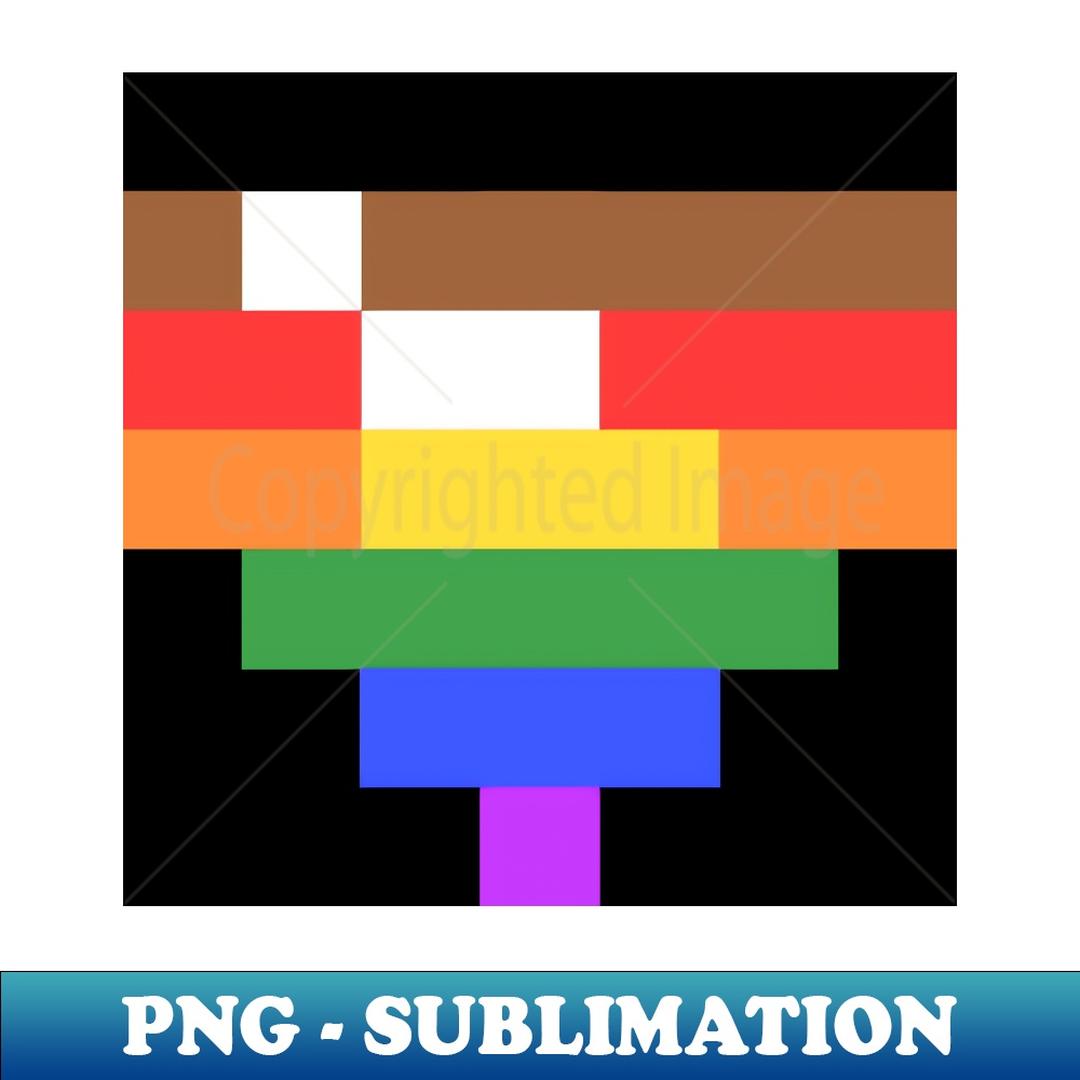 Pixel Heart - LGBT Pride | Inspire Uplift