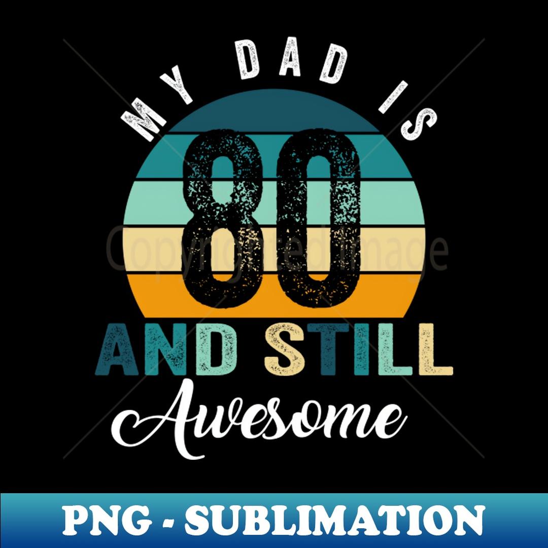 Husband Dad Grandpa 80 Year Old Legend 80th Birthday - Profe | Inspire ...