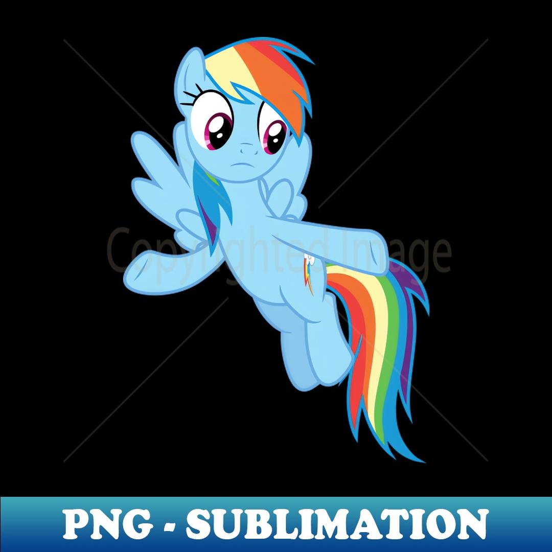 Rainbow Dash vector - Digital Sublimation Download File | Inspire Uplift