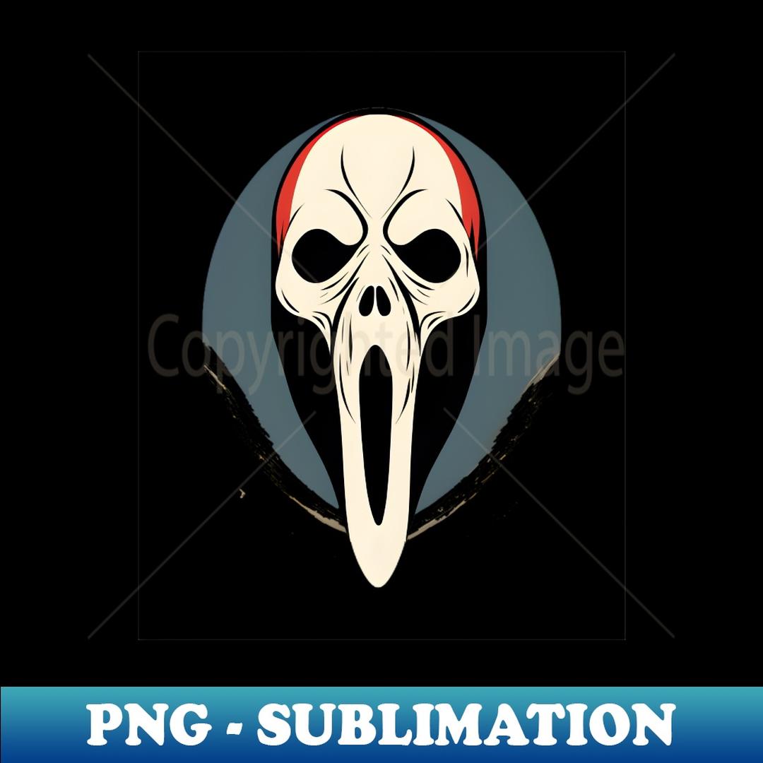 Ghostface Scream mask - Digital Sublimation Download File | Inspire Uplift