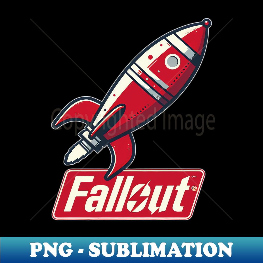 Rocket Toy Fallout - Special Edition Sublimation PNG File | Inspire Uplift