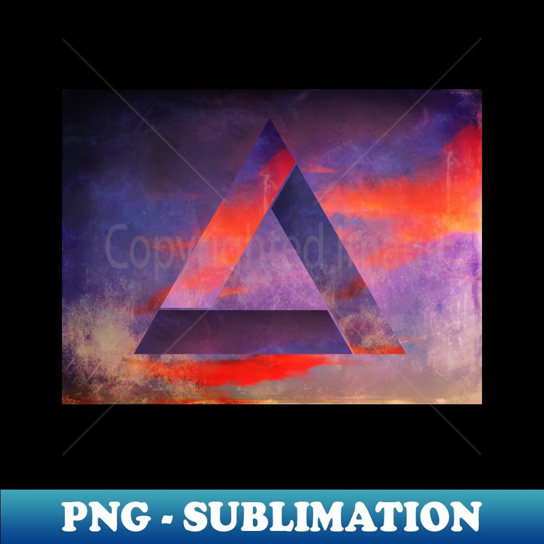 Triangle in the Sky - Artistic Sublimation Digital File | Inspire Uplift