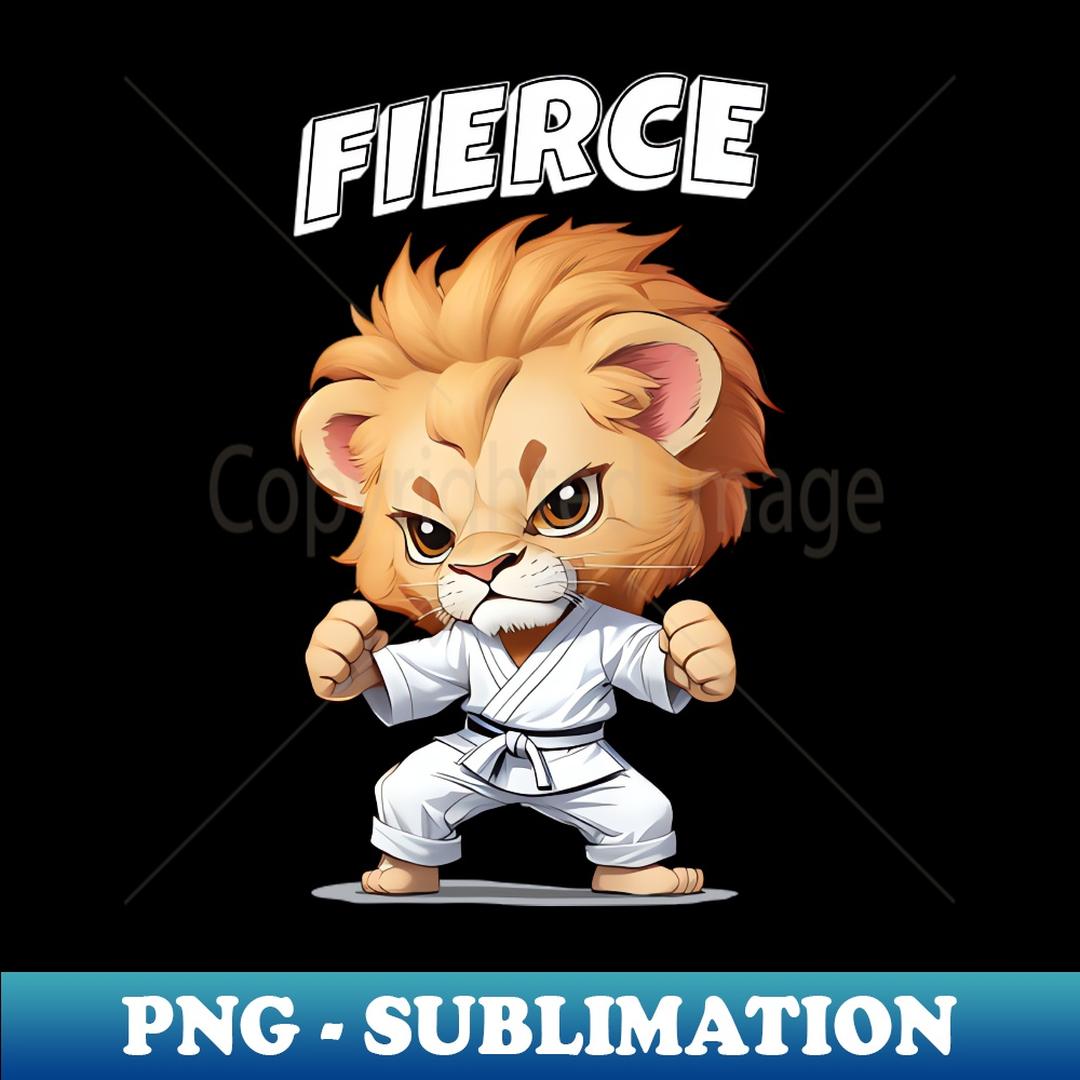 The Fierce Fighter - Modern Sublimation PNG File | Inspire Uplift