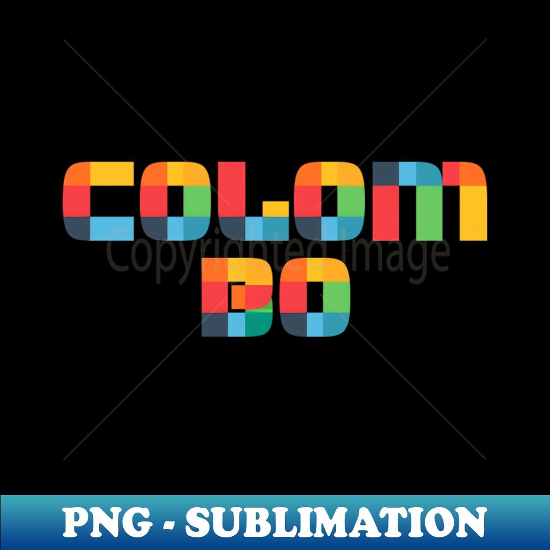 Colombo Sri Lanka CMYK Pop Art Style - PNG Transparent Subli | Inspire ...