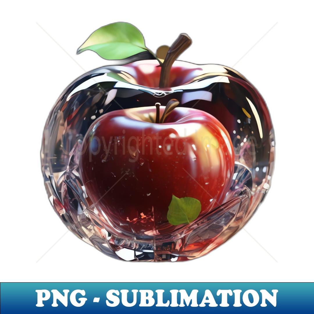 Crystal apple - Signature Sublimation PNG File | Inspire Uplift