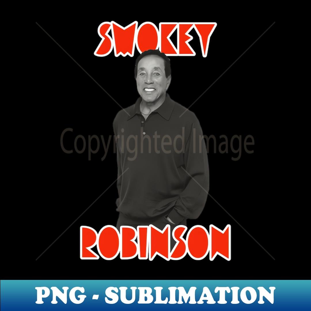 Smokey Robinson - Modern Sublimation PNG File | Inspire Uplift