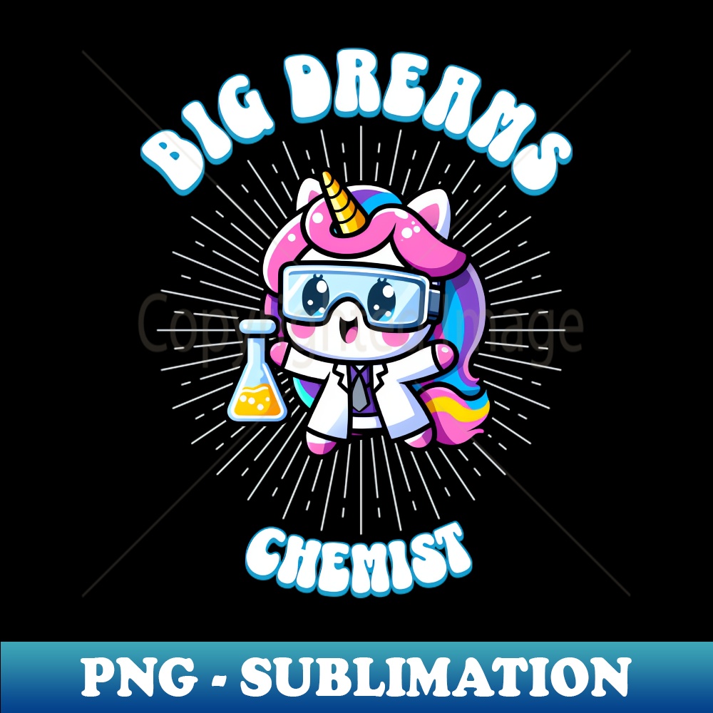 Big Dreams Chemist Ocean Edition - Instant Sublimation Digit | Inspire Uplift