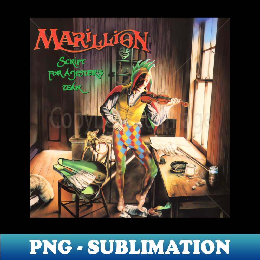Marillion Script For A Jester's Tears - PNG Transparent Digi | Inspire ...
