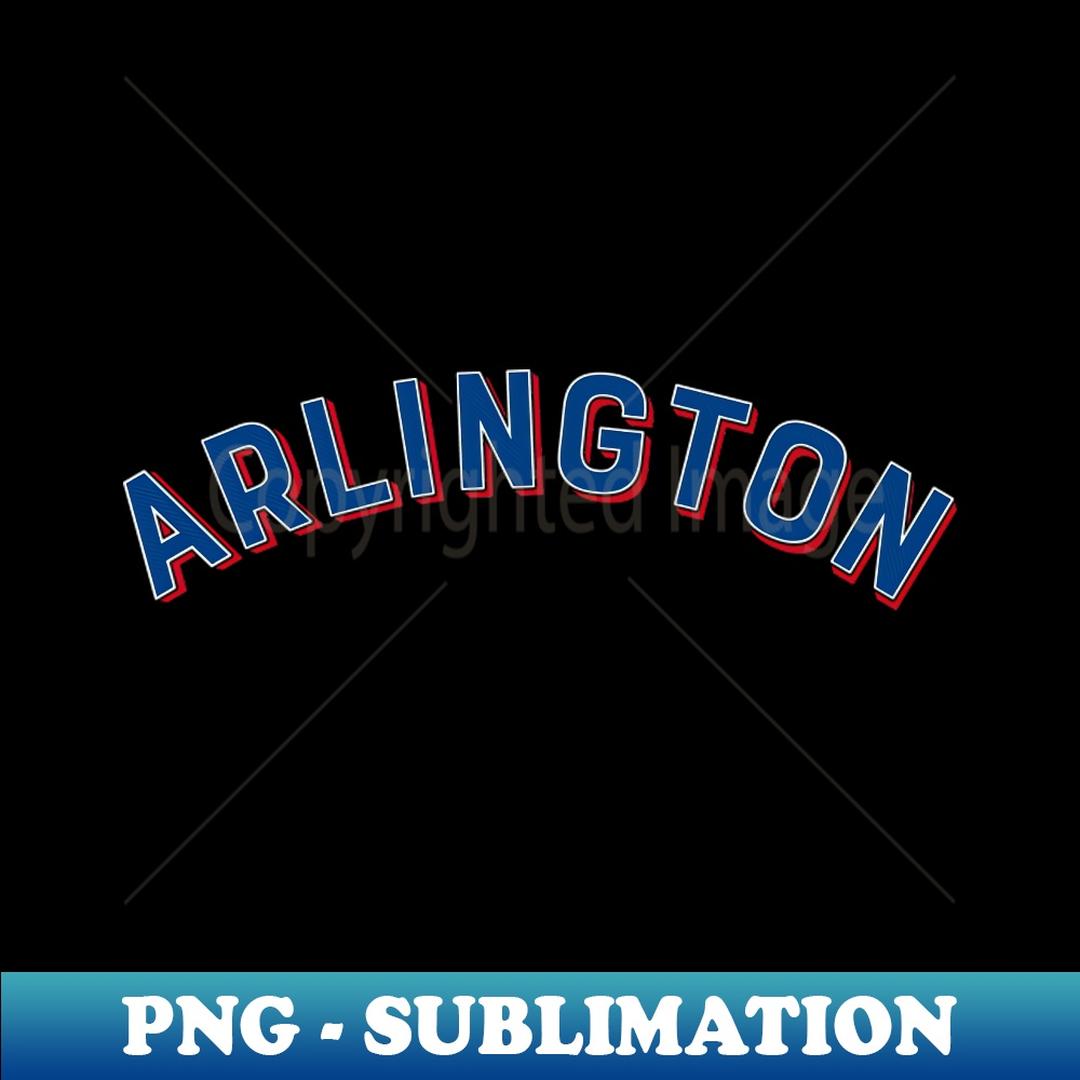 Arlington Texas Vintage Arch Letters - Aesthetic Sublimation | Inspire ...