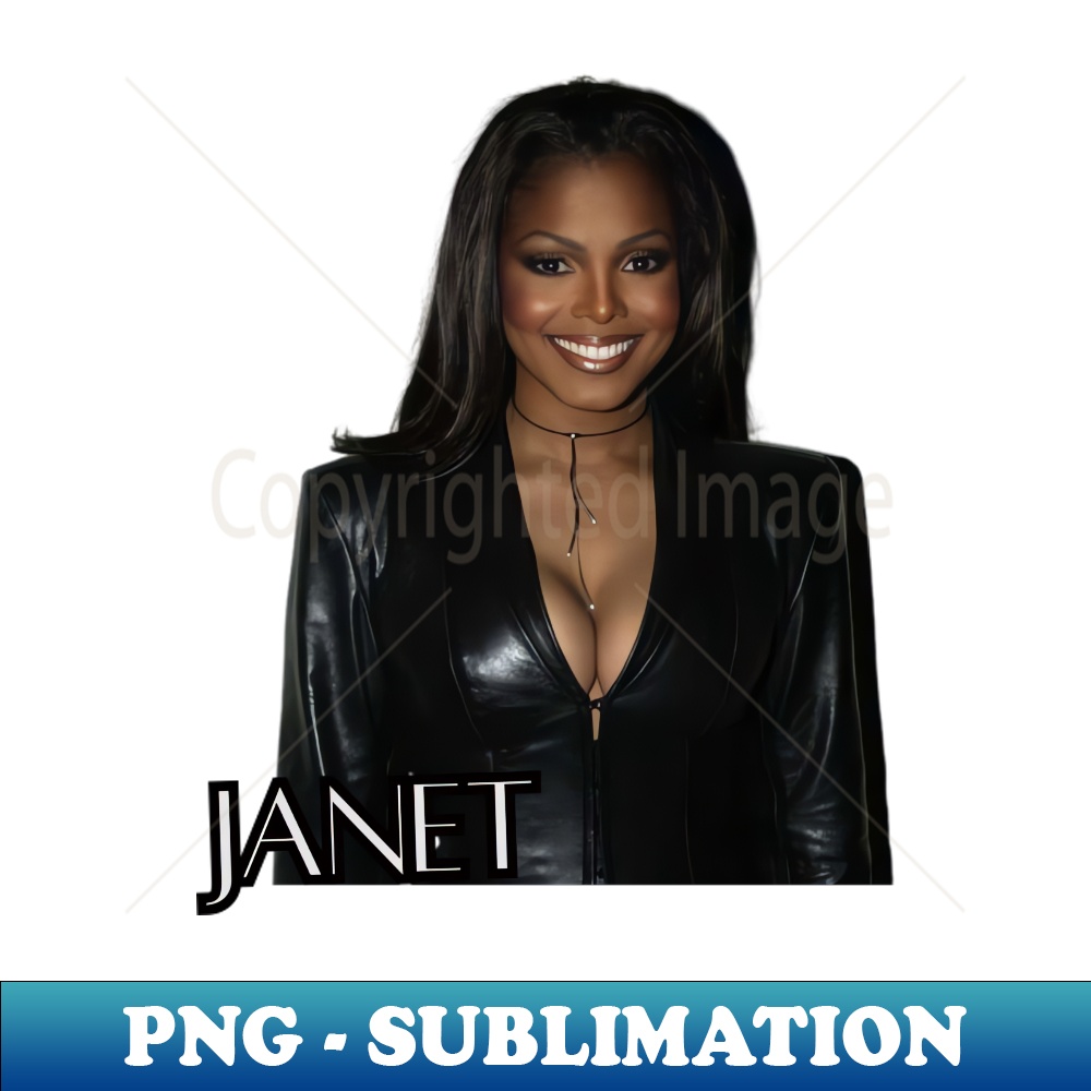 Janet Jackson Graphic Design - Creative Sublimation PNG Down | Inspire ...
