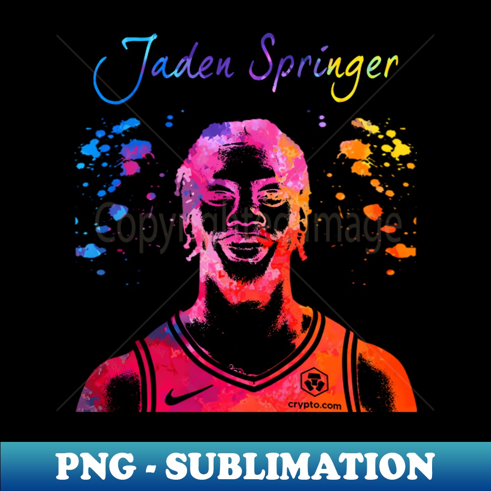 Jaden Springer - Retro PNG Sublimation Digital Download | Inspire Uplift