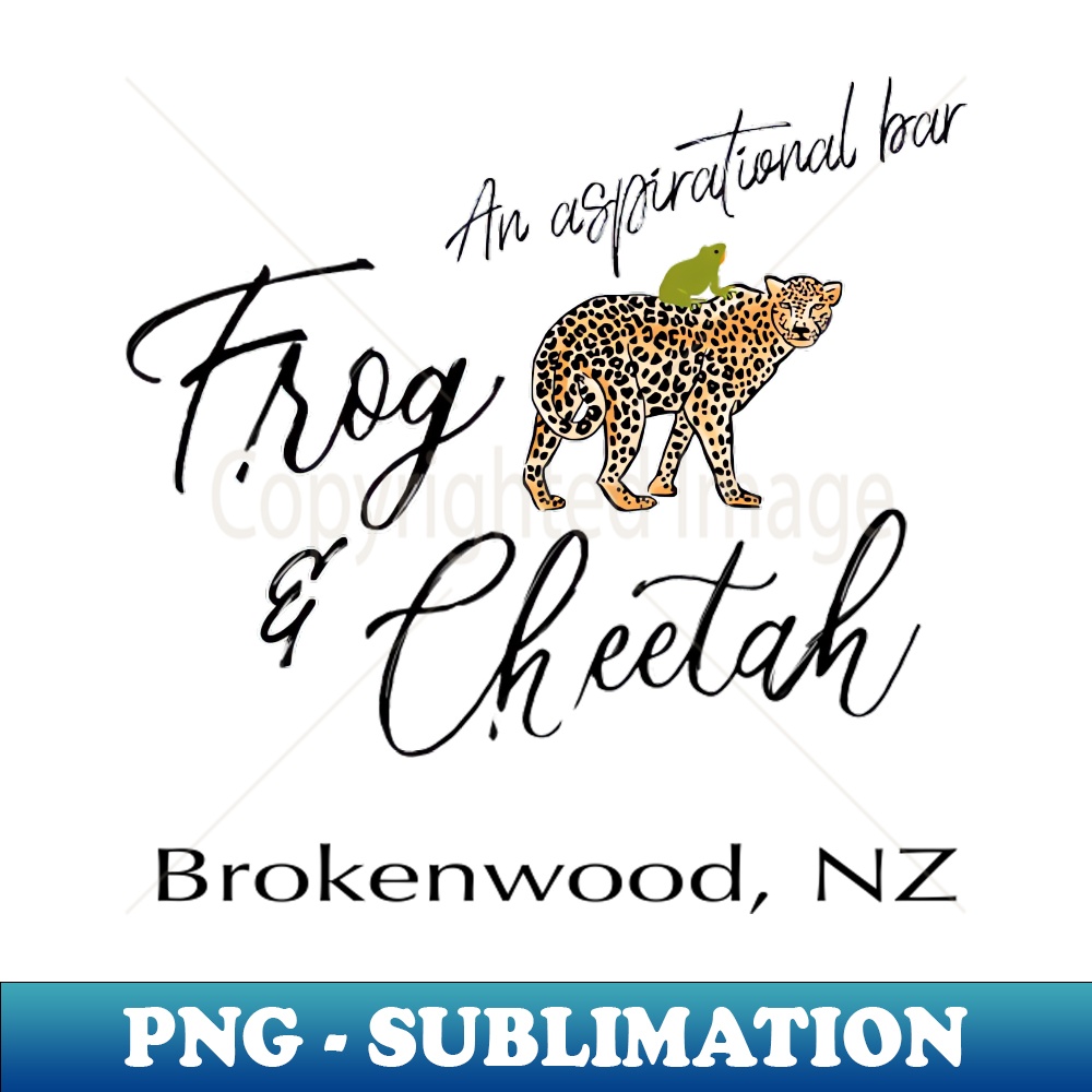 Frog u0026 Cheetah, Brokenwood - Signature Sublimation PNG F | Inspire ...