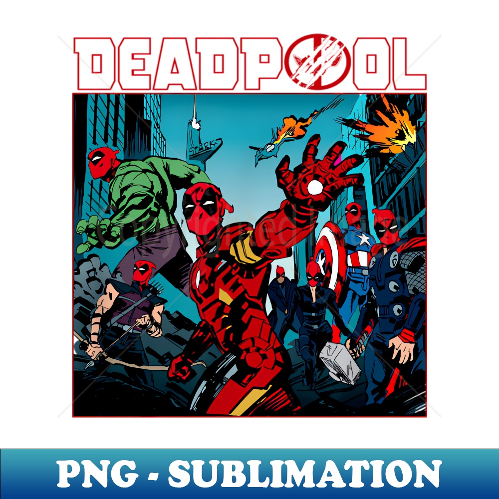 Deadpool And Wolverine - Exclusive PNG Sublimation Download | Inspire ...