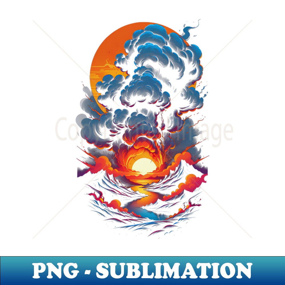 Nova Eruption - Abstract Alien Landscape | Inspire Uplift