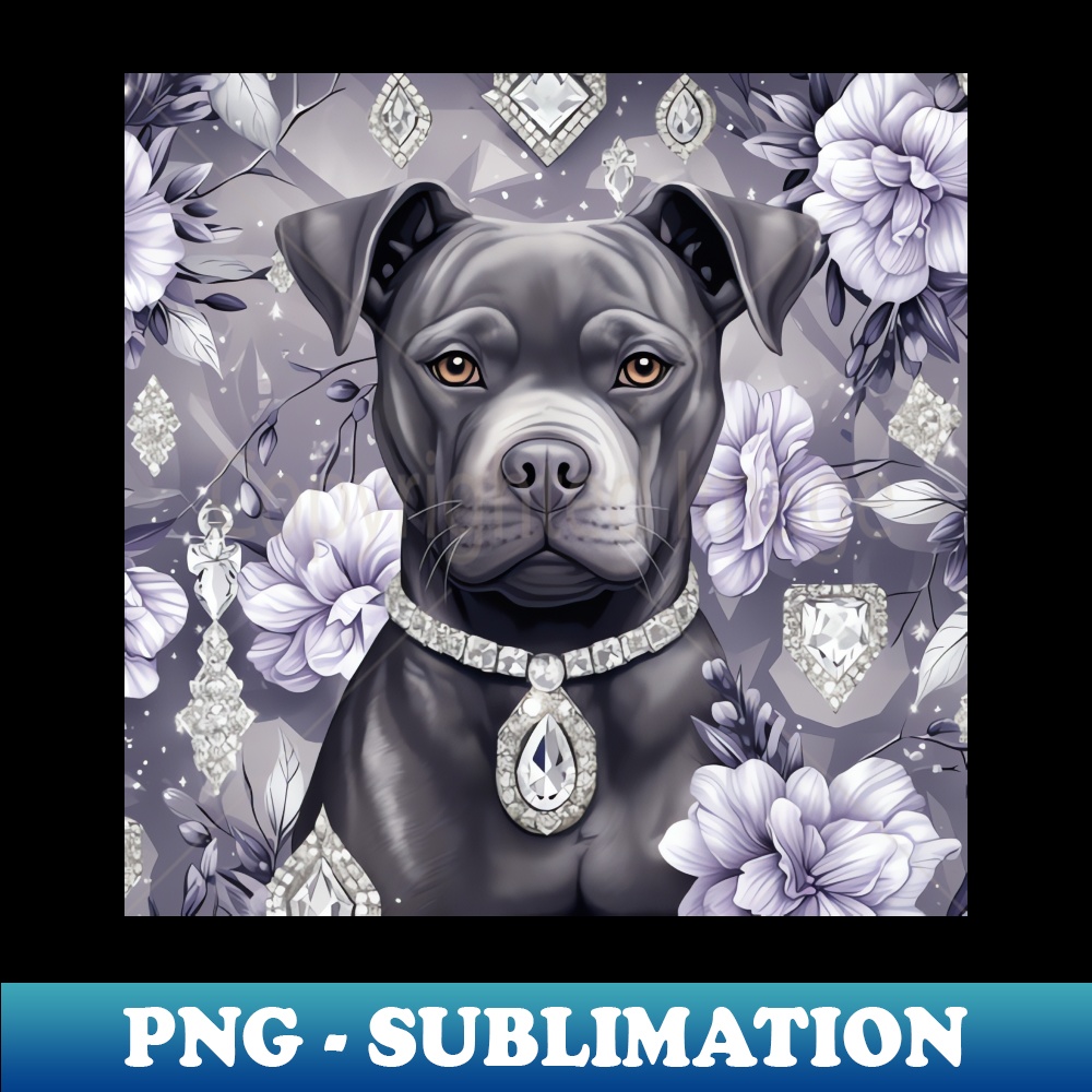 Staffy pattern - High-Resolution PNG Sublimation File | Inspire Uplift