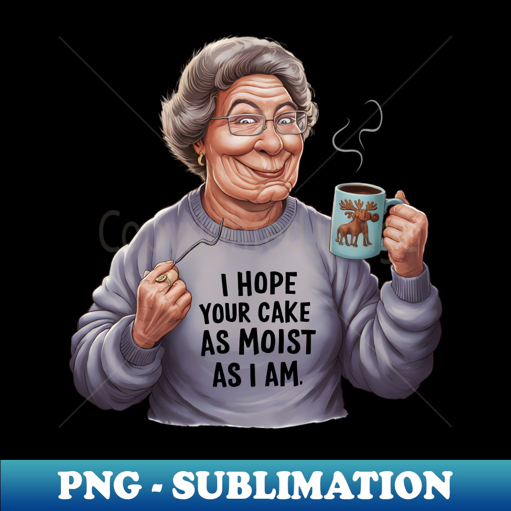 I Hope Your Cake Is As Moist As I Am - Trendy Sublimation Di | Inspire ...