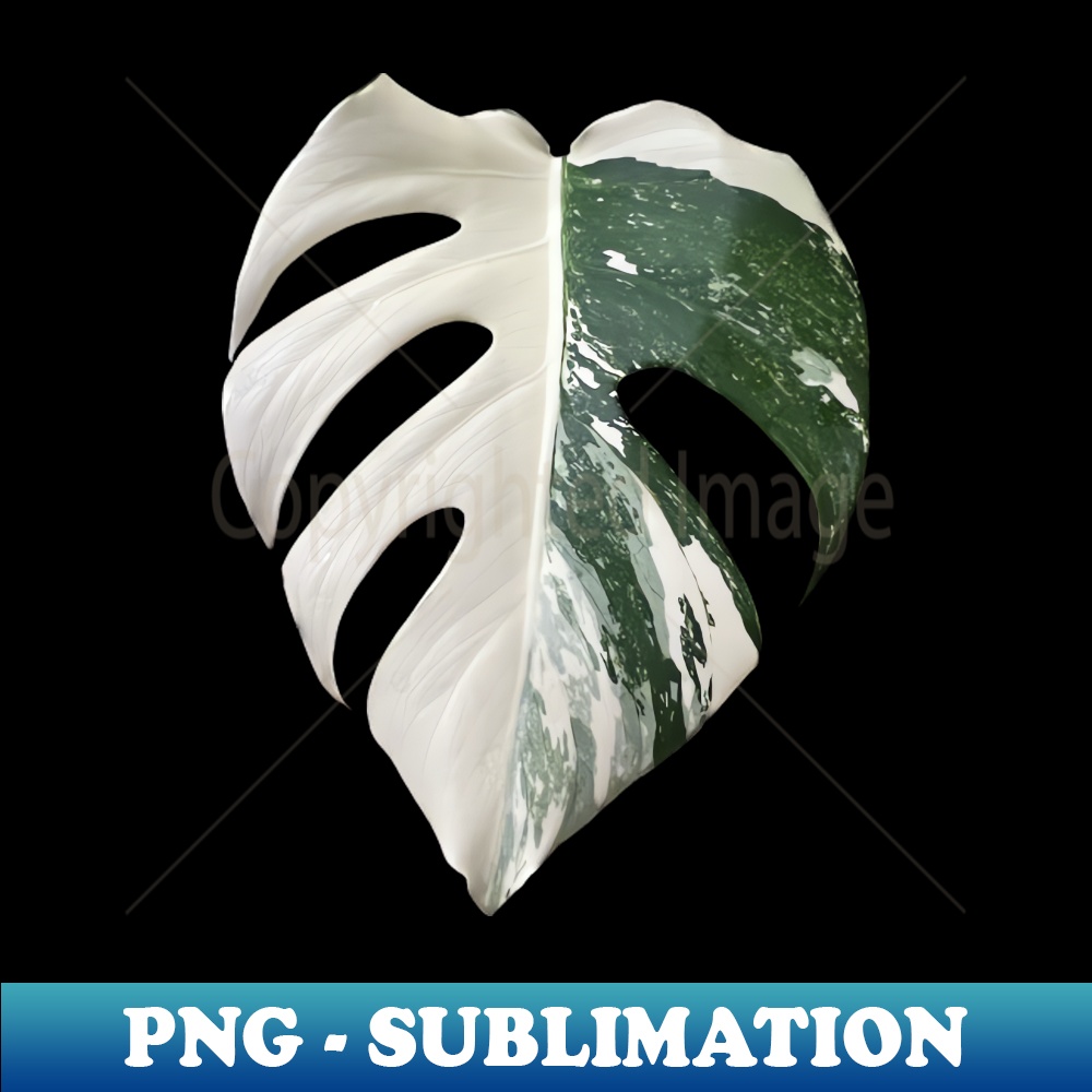 Marbled Monstera Albo Finestrated Design - PNG Transparent D | Inspire ...