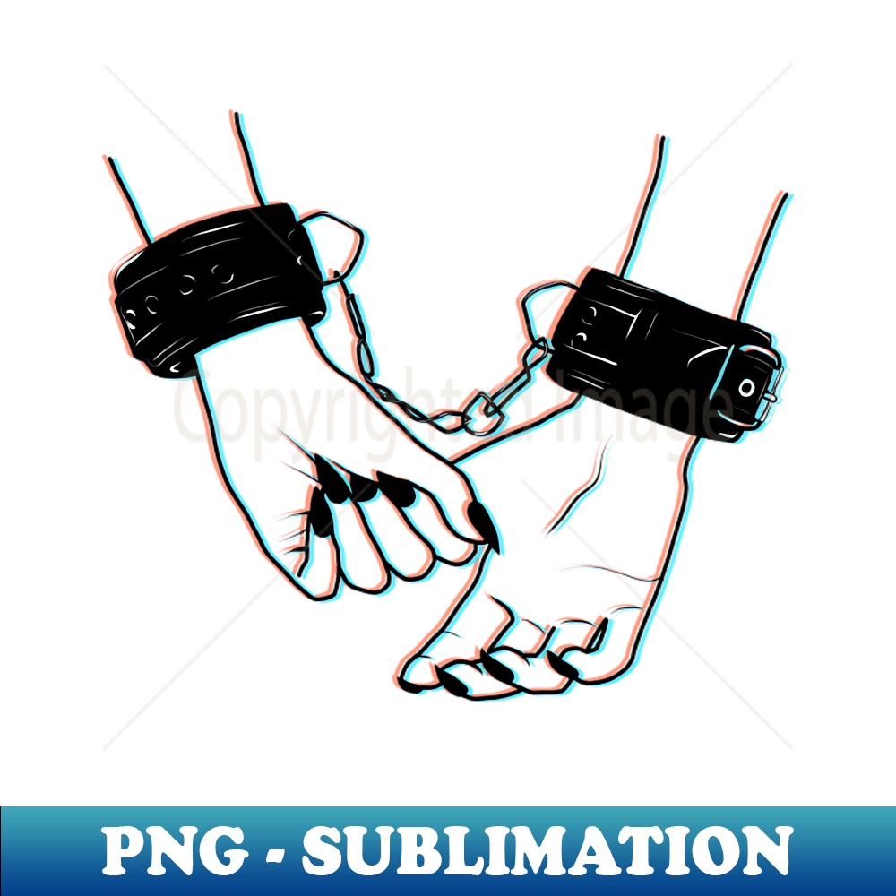 Handcuffed II - PNG Transparent Sublimation File | Inspire Uplift