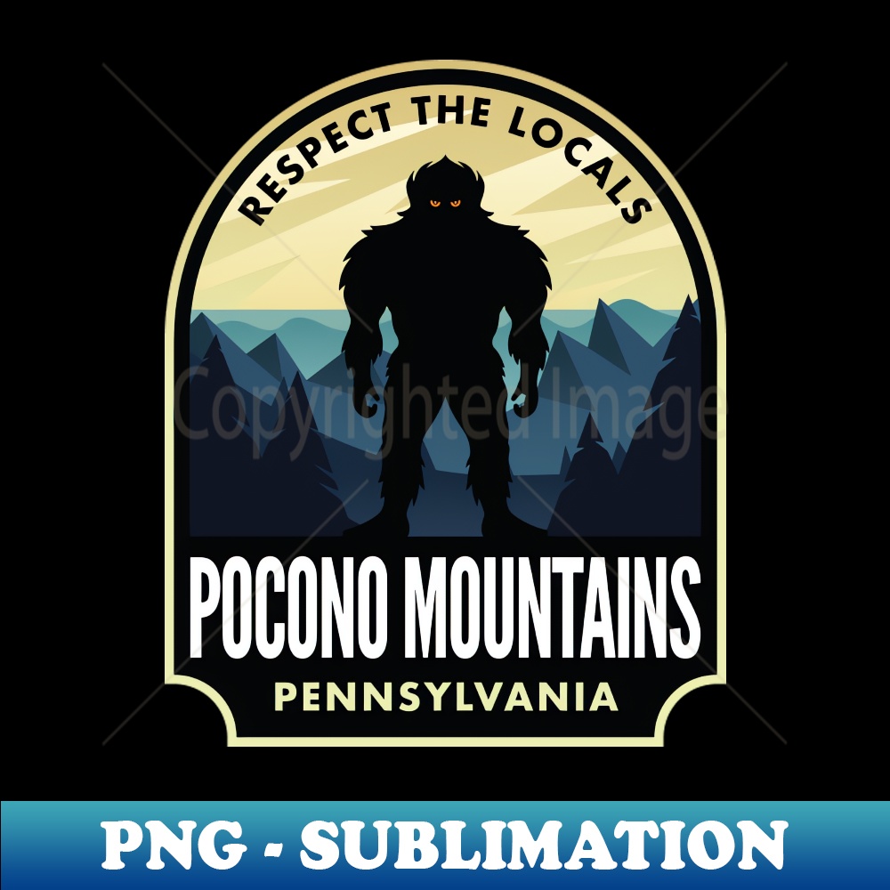 Pocono Mountains Pennsylvania Bigfoot Sasquatch - High-Resol | Inspire ...