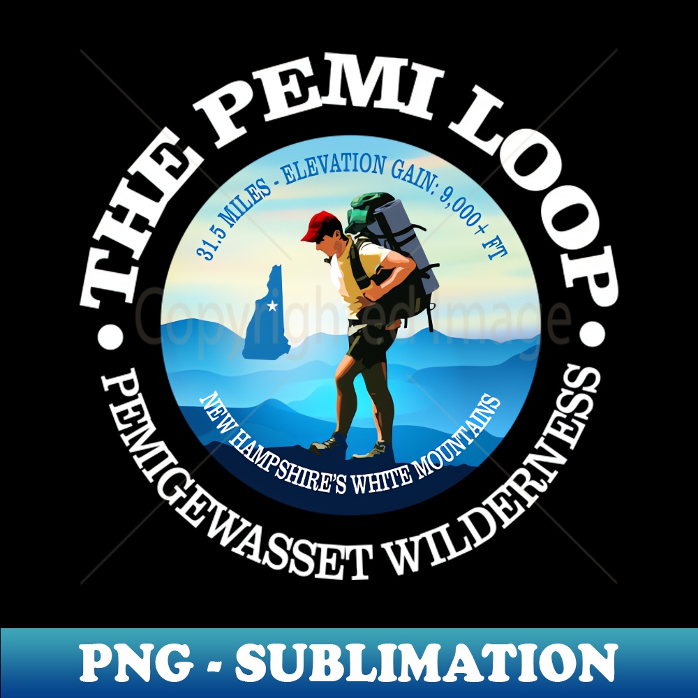 The Pemi Loop (c) - Sublimation-Ready PNG File | Inspire Uplift