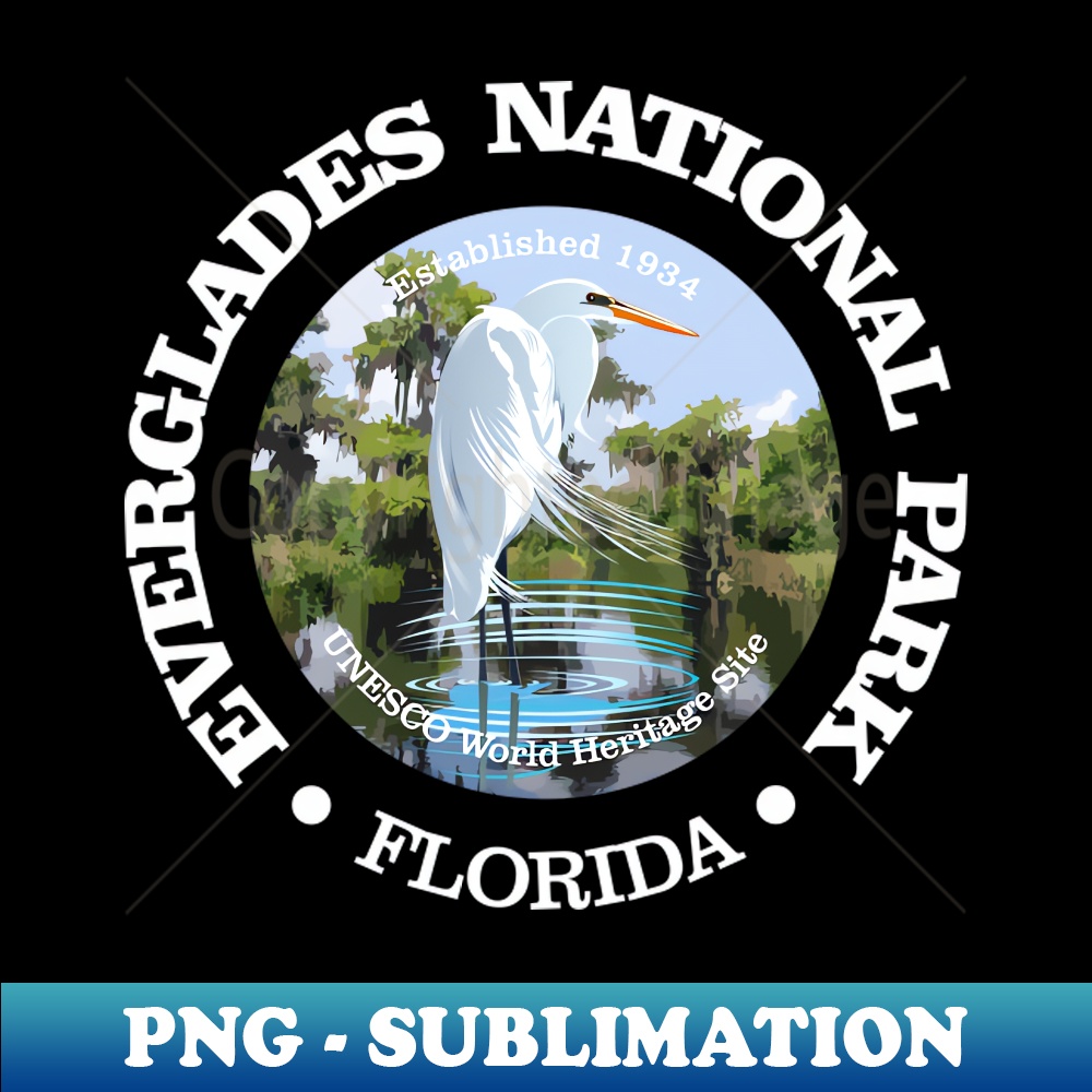 Everglades NP (rd) - High-Quality PNG Sublimation Download | Inspire Uplift