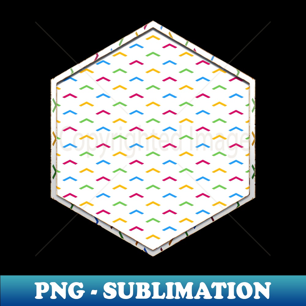 Geometric Inverse Light Upward Chevron Pattern in Primary Co | Inspire ...