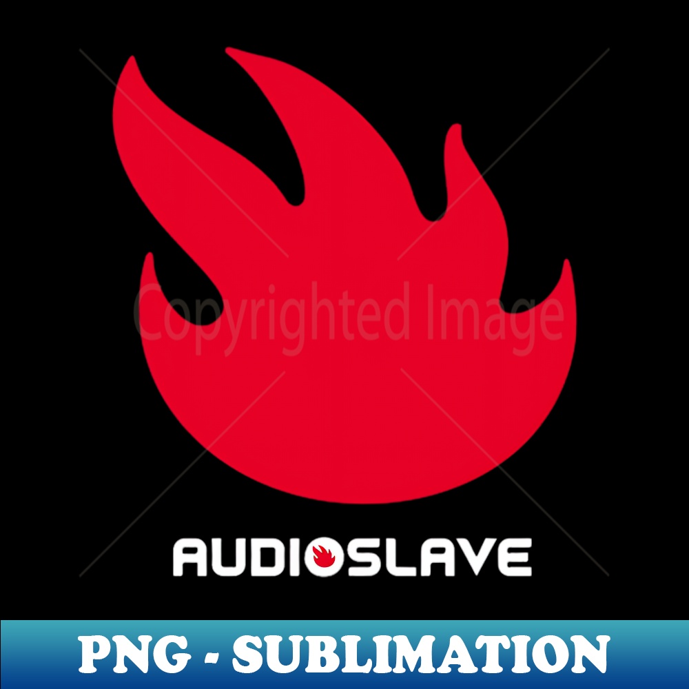 Audioslave Band Logo Fire - PNG Transparent Sublimation Desi | Inspire Uplift