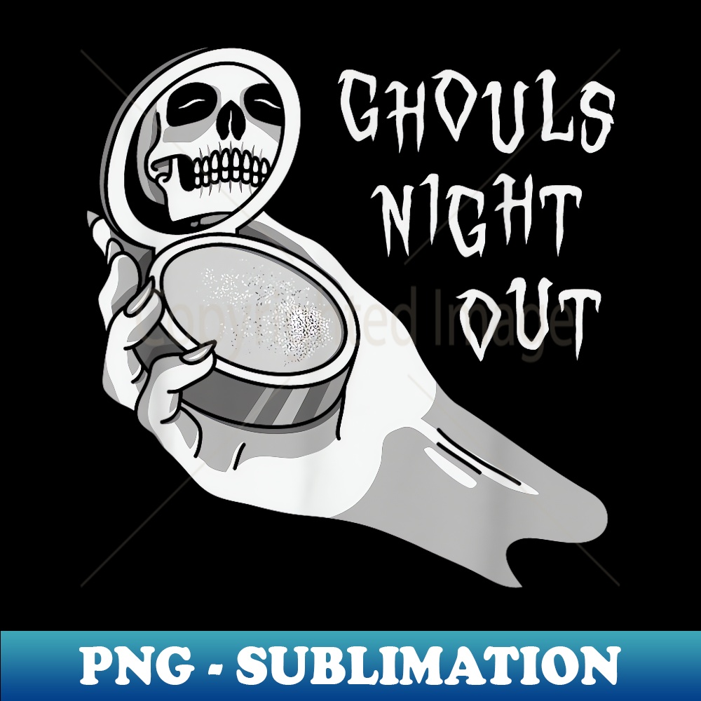 Ghouls Night Out With Skull And Makeup Compact - Trendy Subl | Inspire ...