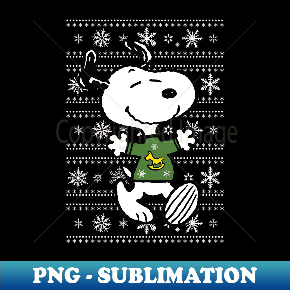 Peanuts Snoopy Happy Holiday - Sublimation-Ready PNG File | Inspire Uplift