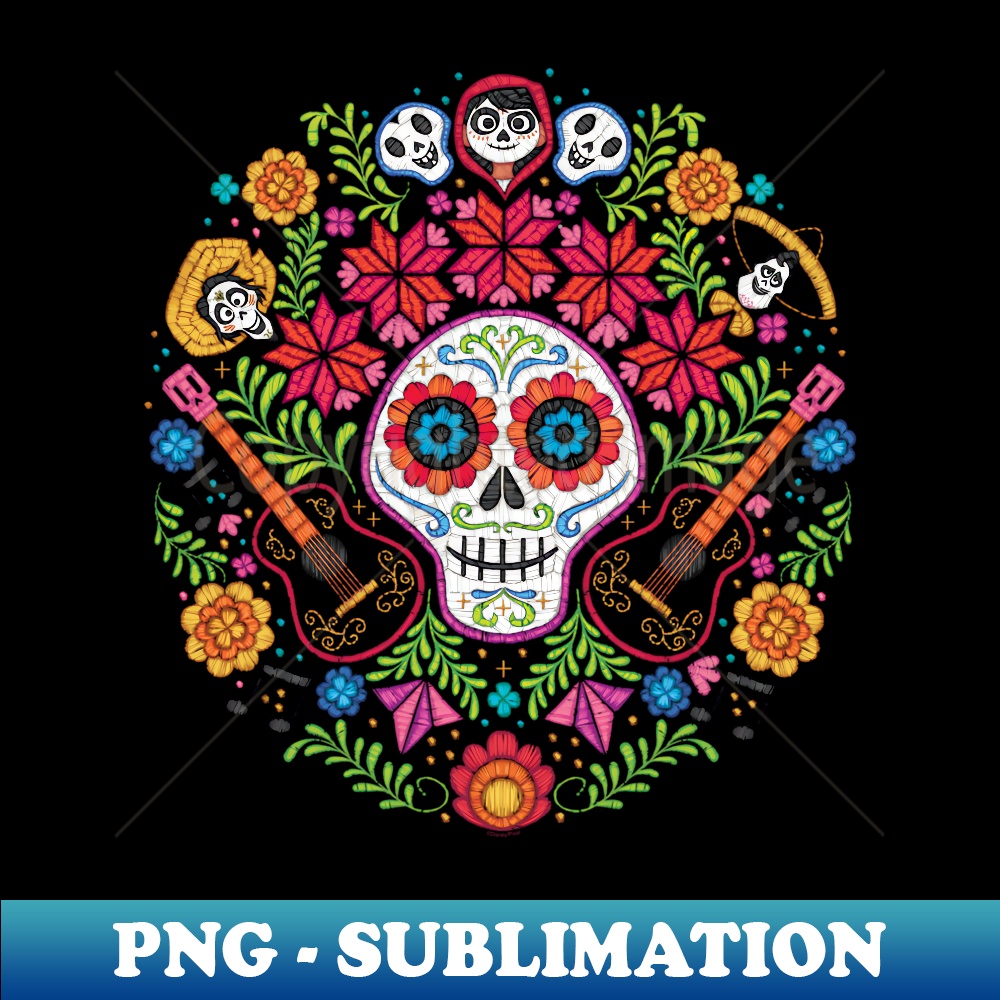 Disney PIXAR Coco Land of the Dead - Instant PNG Sublimation | Inspire ...