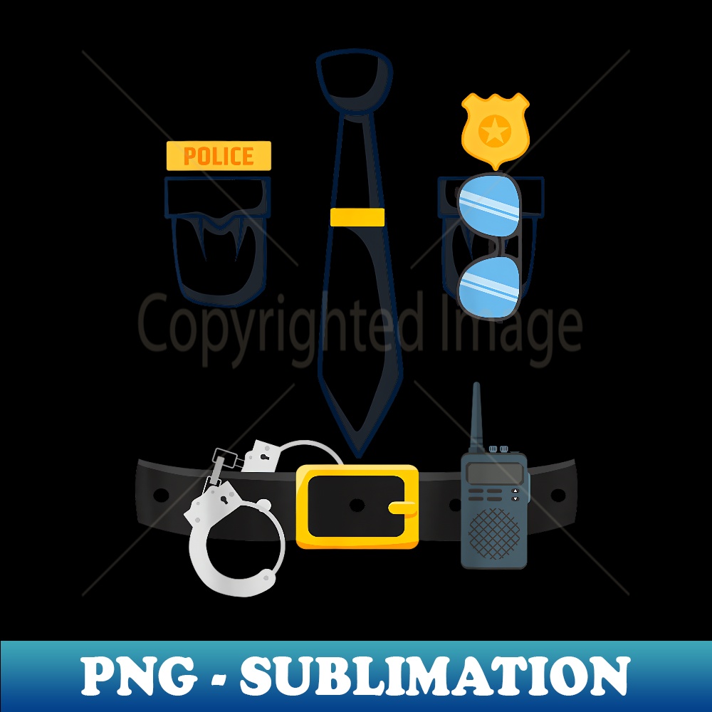 Halloween Police Officer Costume Halloween Cop Uniform - Sig | Inspire ...