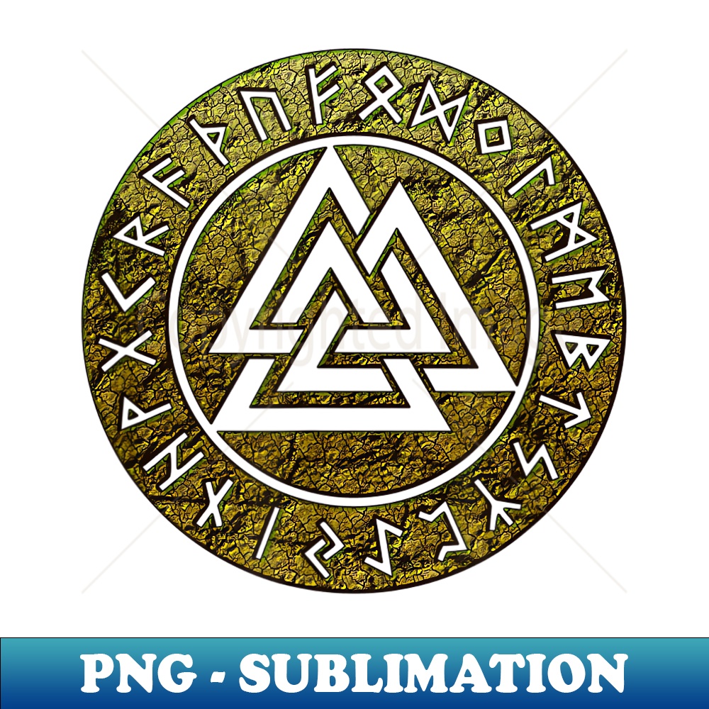 Valknut Wotan Knot Viking Odin Runes Asgard Valhalla Thor - | Inspire ...