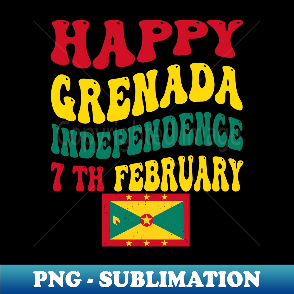 Grenada 50th Independence Grenadian Flag Pride Men - Digital | Inspire ...