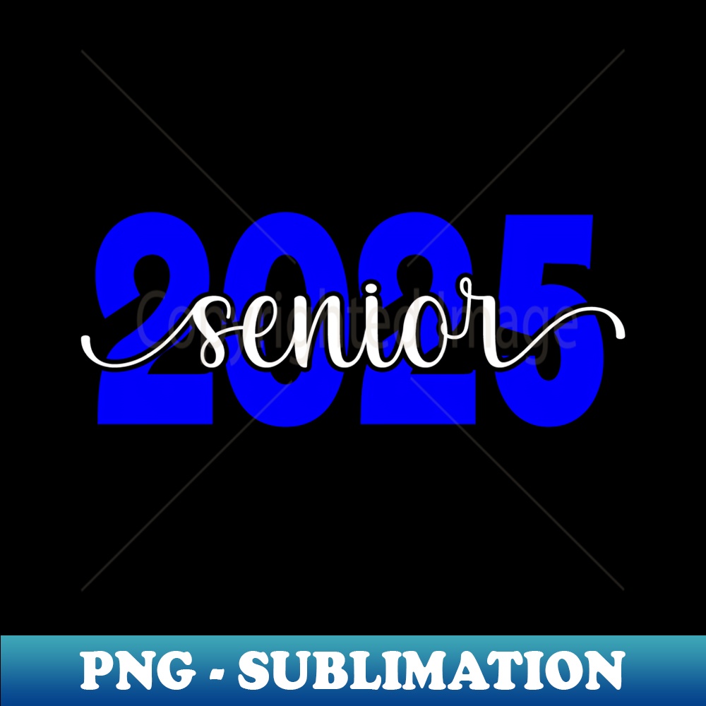 High School Class of 2025 College Senior Graduate Blue '25 - | Inspire ...