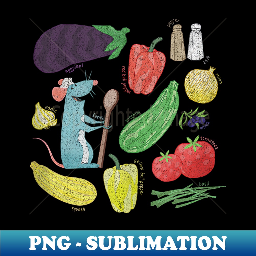 Disney Pixar Ratatouille Remy Ratatouille Recipe Icons - Cre | Inspire ...
