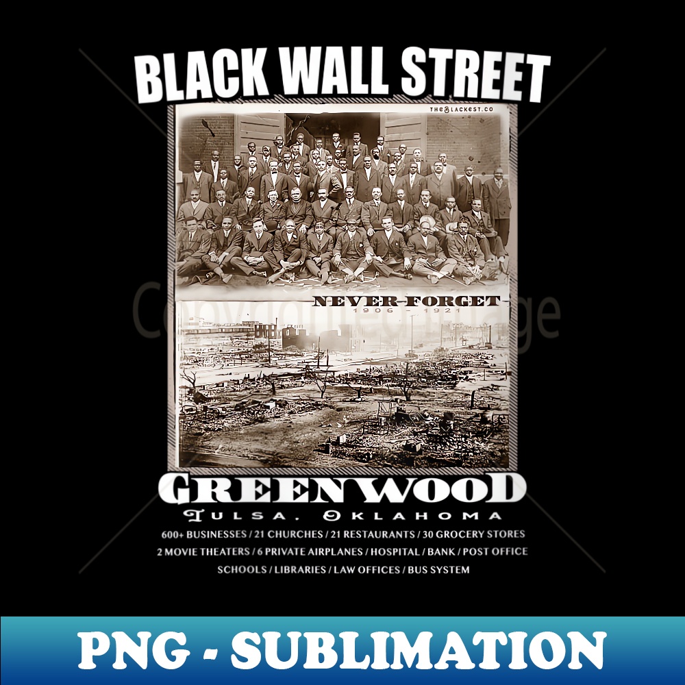 Black Wall Street Svg | Inspire Uplift