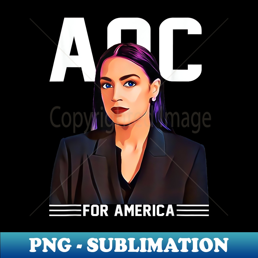 Alexandria Ocasio-Cortez AOC Feminist Political - Digital Su | Inspire ...