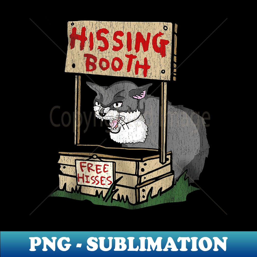 Cat Hissing Booth Free Hisses - Digital Sublimation Download | Inspire ...