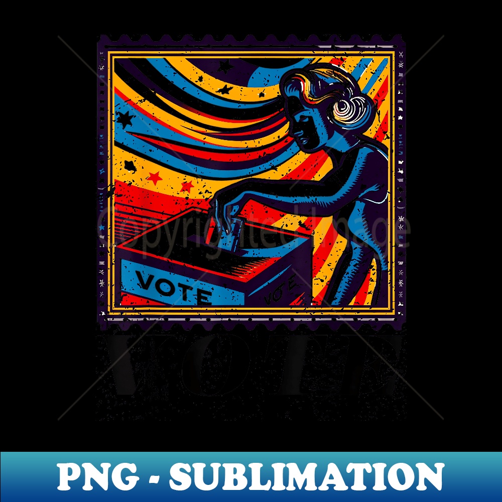 Retro 19th Century Amendment Stamp Vote Rights - Professiona | Inspire ...