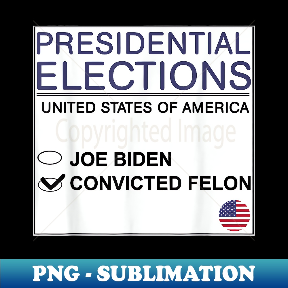 Joe Biden Vs Convicted Felon Funny Ballot Paper Voting Humor | Inspire ...