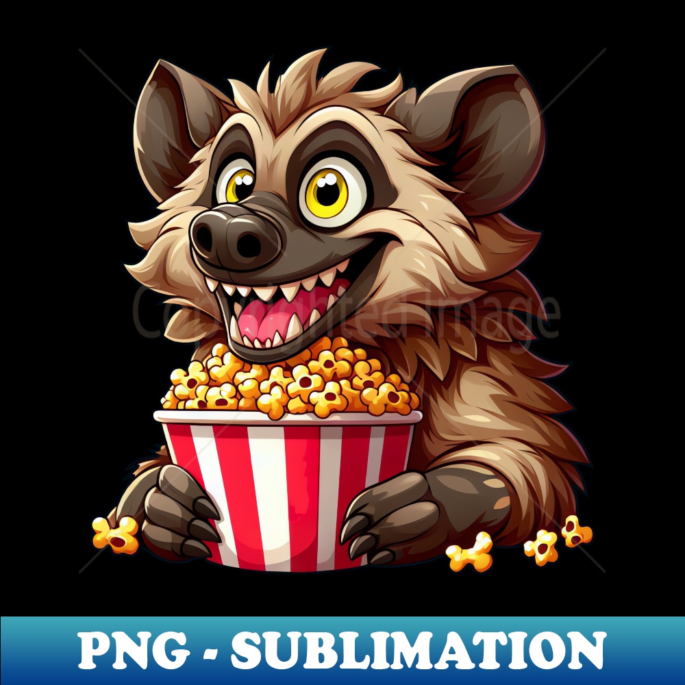 Hyena Predator Popcorn Cinema Night - Exclusive Sublimation | Inspire ...