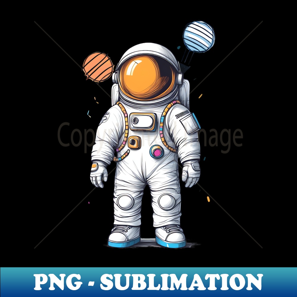 Simple and Elegant of Celestial Explorer Illustration - PNG | Inspire ...