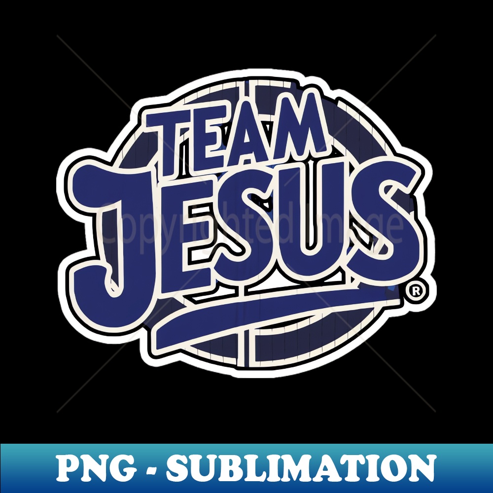 Team Jesus Baseball Jersey Logo - High-Resolution PNG Sublim | Inspire ...
