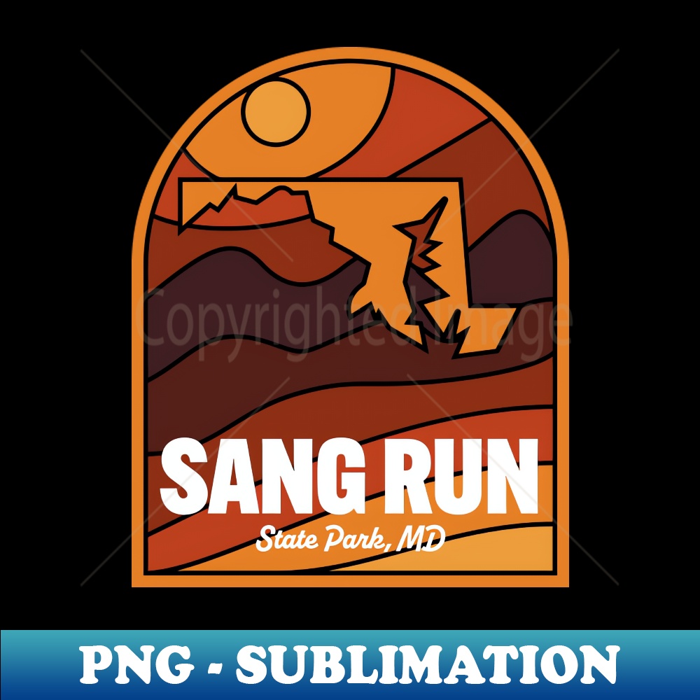 Sang Run State Park Maryland - High-Resolution PNG Sublimati | Inspire ...
